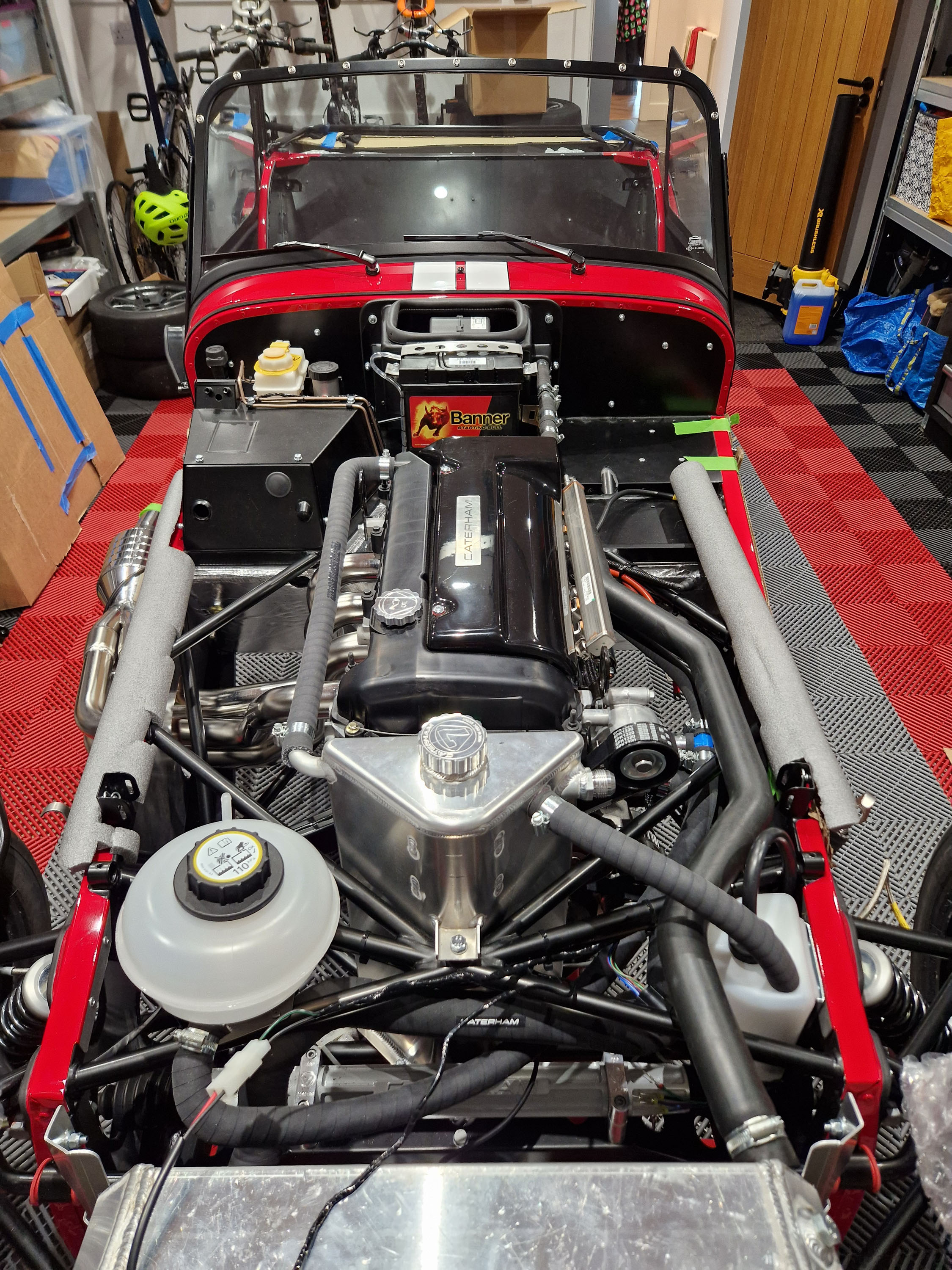 Plumbing Part 3 - Dry Sump and Oil Catch Tank | Caterham 420R SV Build Blog