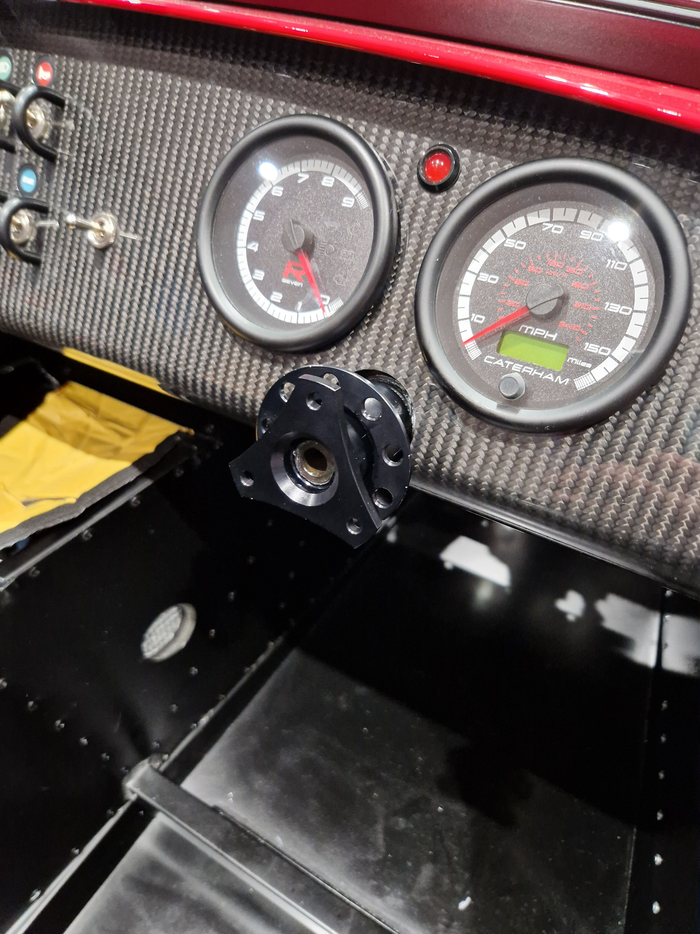 Steering Column and Wheel | Caterham 420R SV Build Blog
