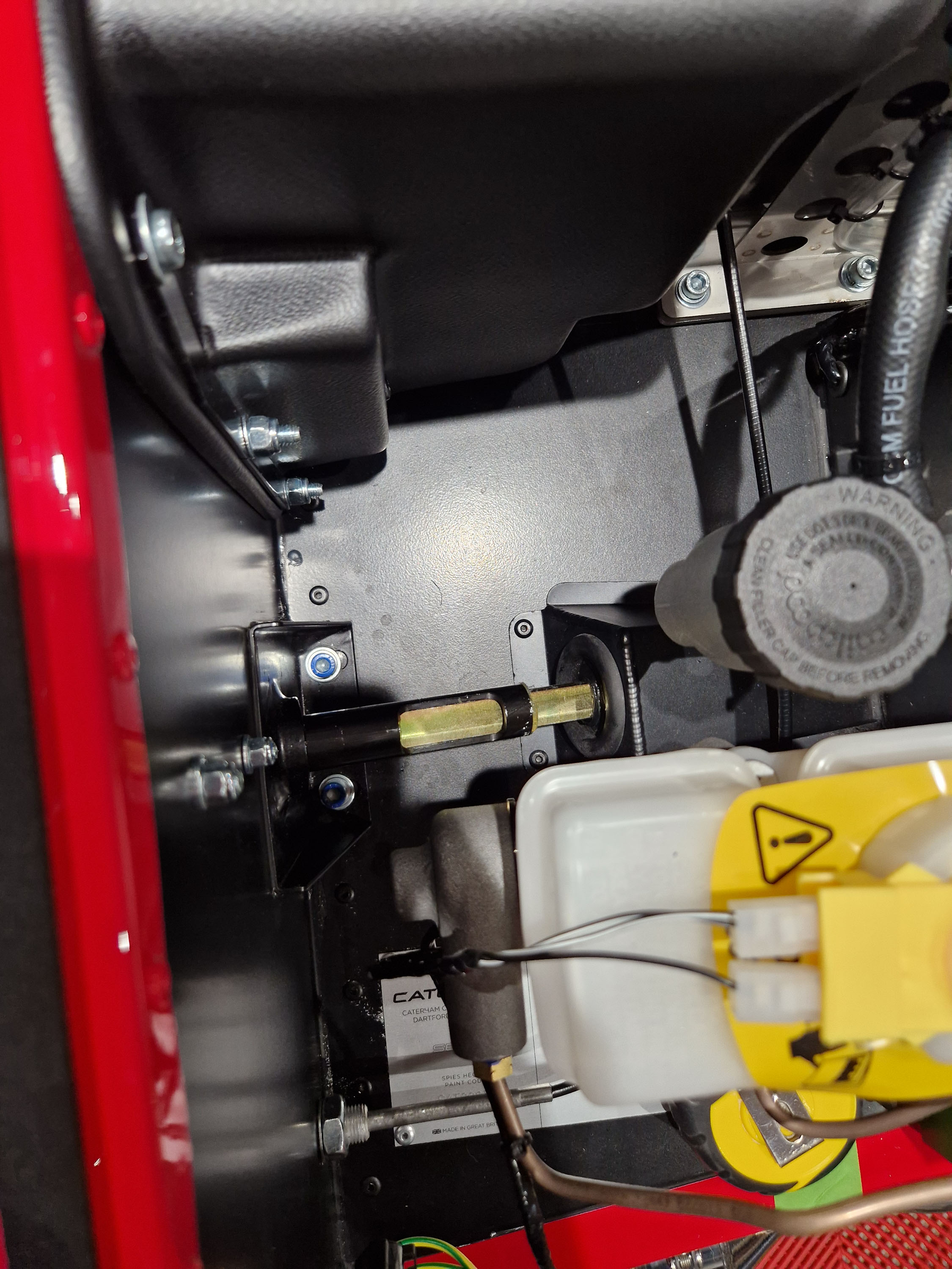 Steering Column and Wheel | Caterham 420R SV Build Blog