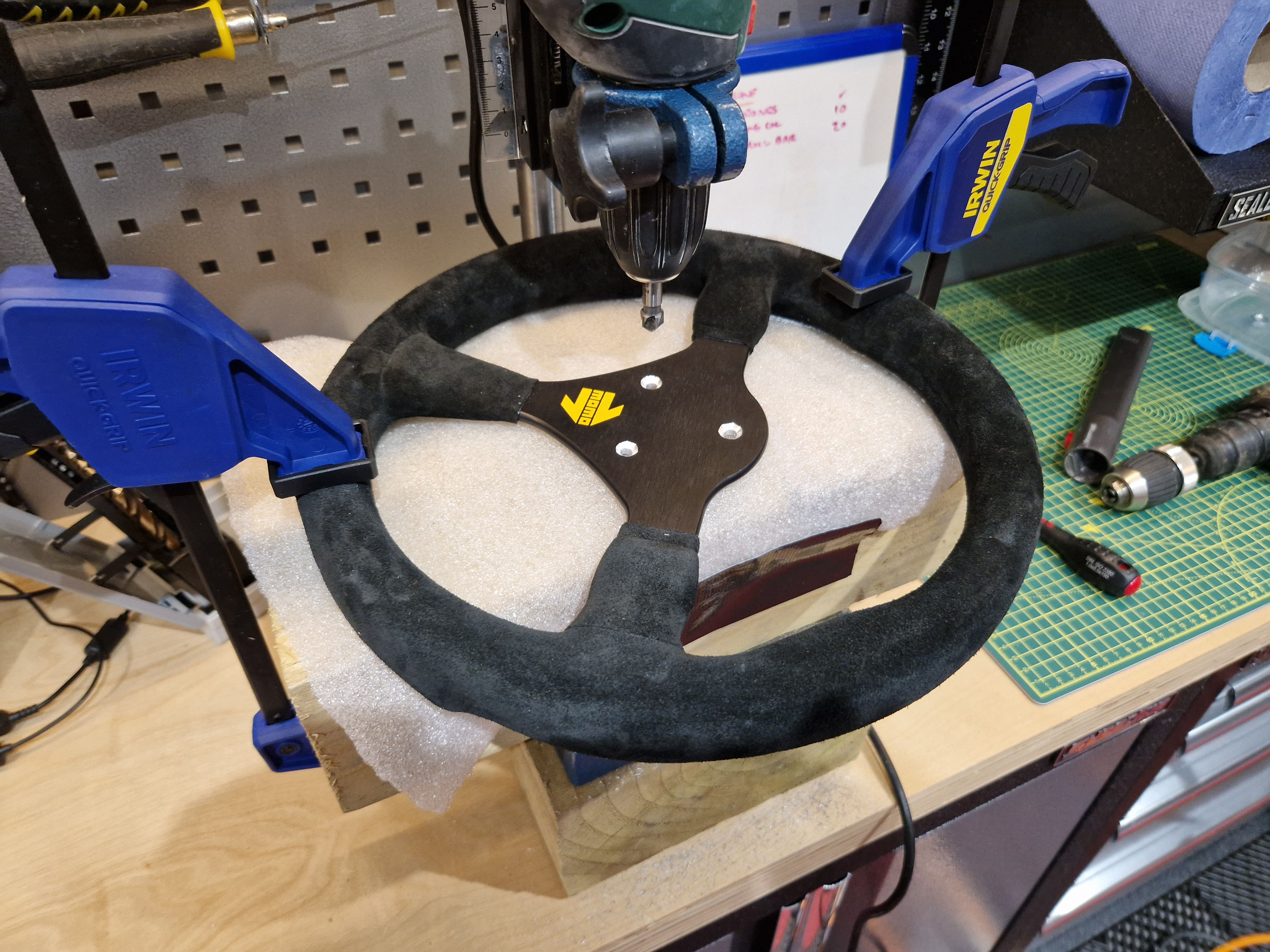 Steering Column and Wheel | Caterham 420R SV Build Blog