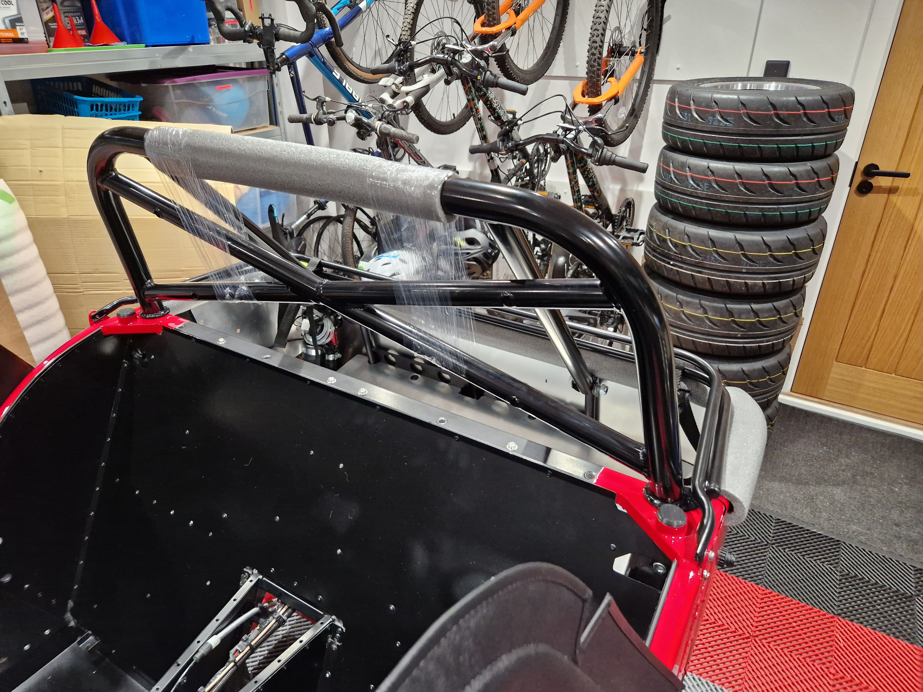 Rear Bulkhead Carpet and Soundproofing | Caterham 420R SV Build Blog