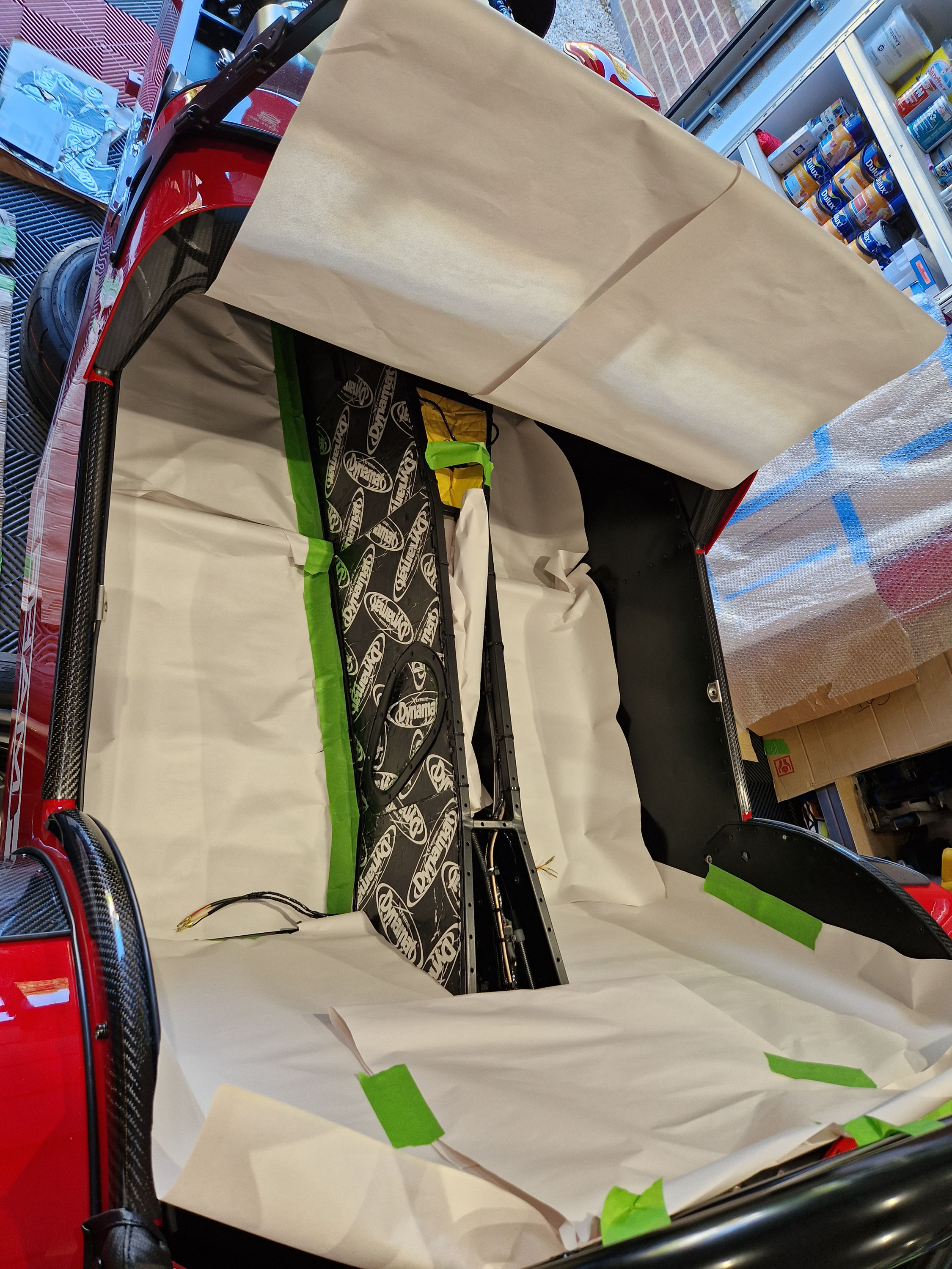 Cockpit Carpet and Tunnel Cover | Caterham 420R SV Build Blog